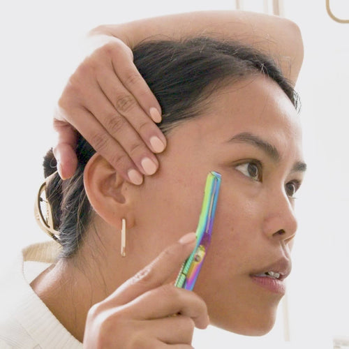 Dermaplaner - Facial Razor, All-Metal Construction, Multiple Colors ...